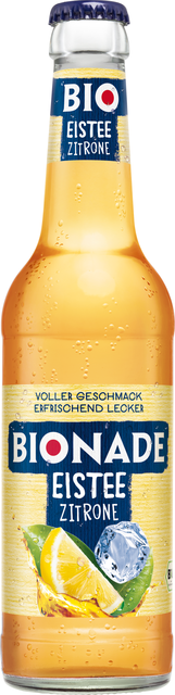 Bionade Eistee Zitrone 12 x 0,33 l (Glas) | 861